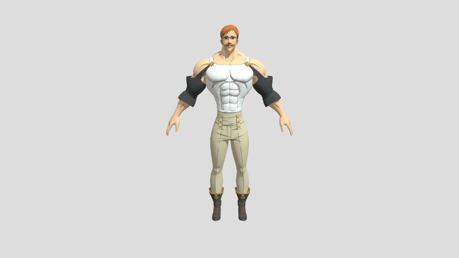 Escanor Vs Meliodas - 3D model by GUREN (@ol.serranoromero) [d824a49 ...
