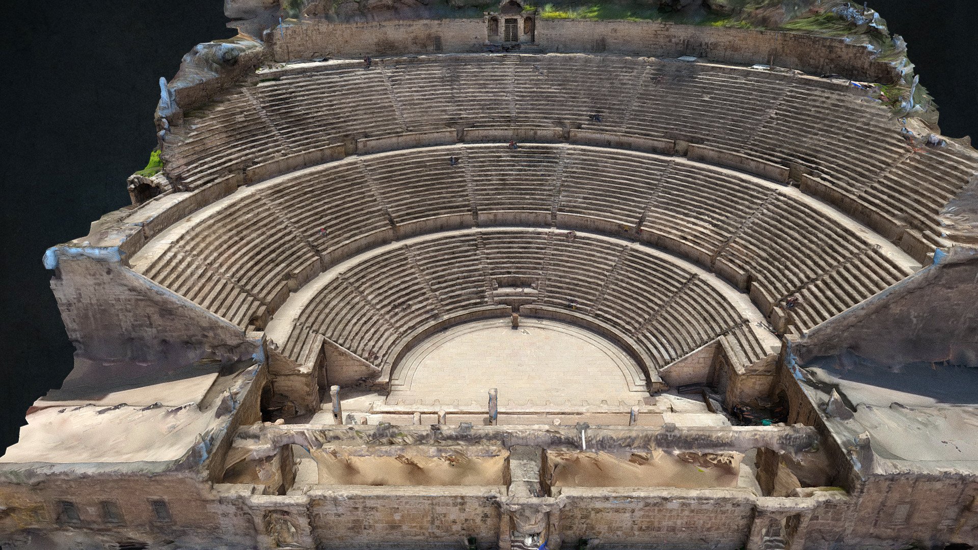 Roman Theatre of Amman | JORDAN - Buy Royalty Free 3D model by ...