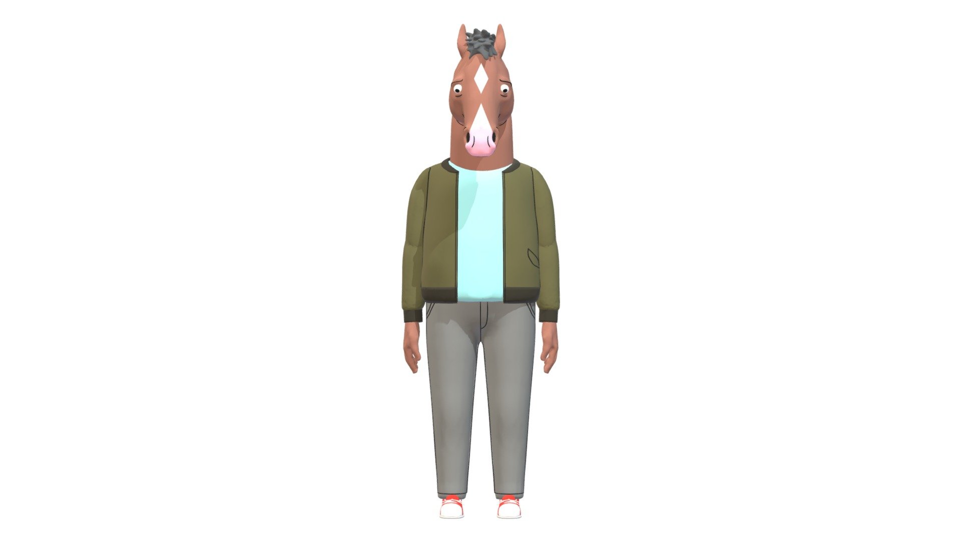 BoJack Horseman - GET THIS MODEL ↓ - 3D model by yugengen [d824de0 ...