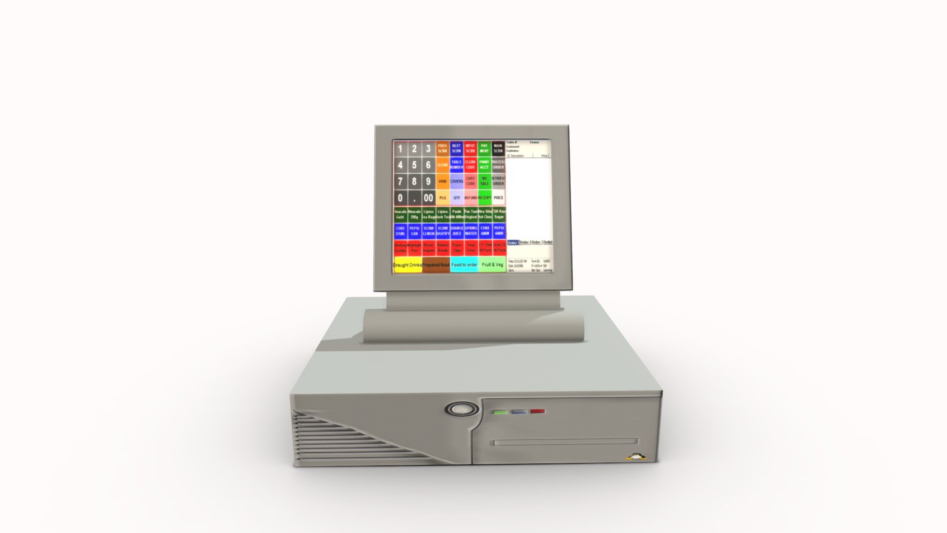 Low Poly Touch Screen Pos Unit - Buy Royalty Free 3D model by 3dia ...