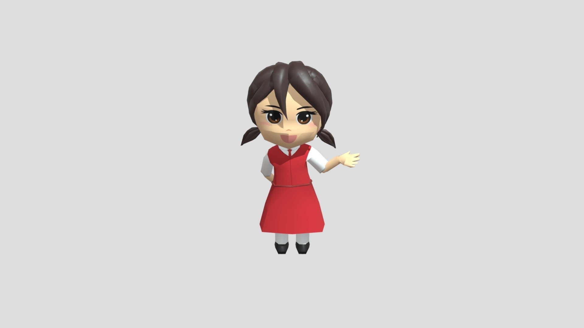 Maskot | AR Project - 3D model by wardazzahra635 [d82679b] - Sketchfab