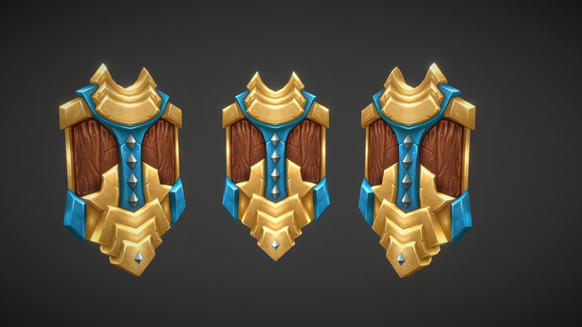 shield - Download Free 3D model by kingofart [d826c9f] - Sketchfab