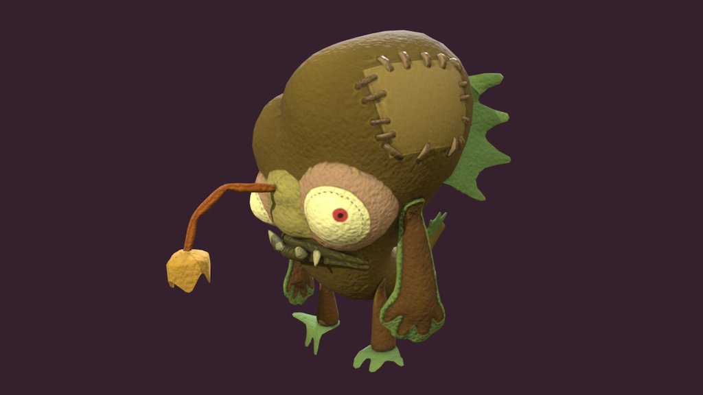 Linda Plushy from Psychonauts - ITROR - 3D model by nickmaksim [d828d30 ...