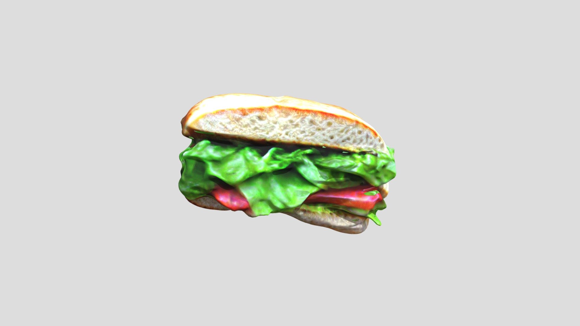 Premium 3D Model of a Gourmet Sandwich - Download Free 3D model by ...