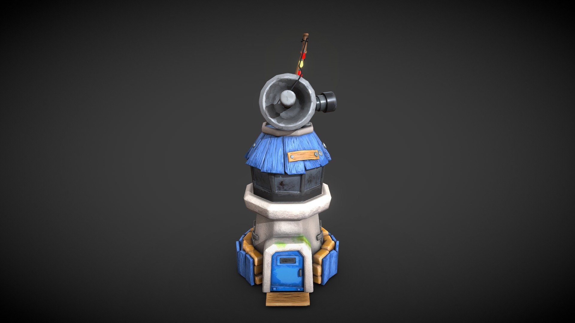 Stylized Tower - Download Free 3D model by Kesenkai [d82948e] - Sketchfab