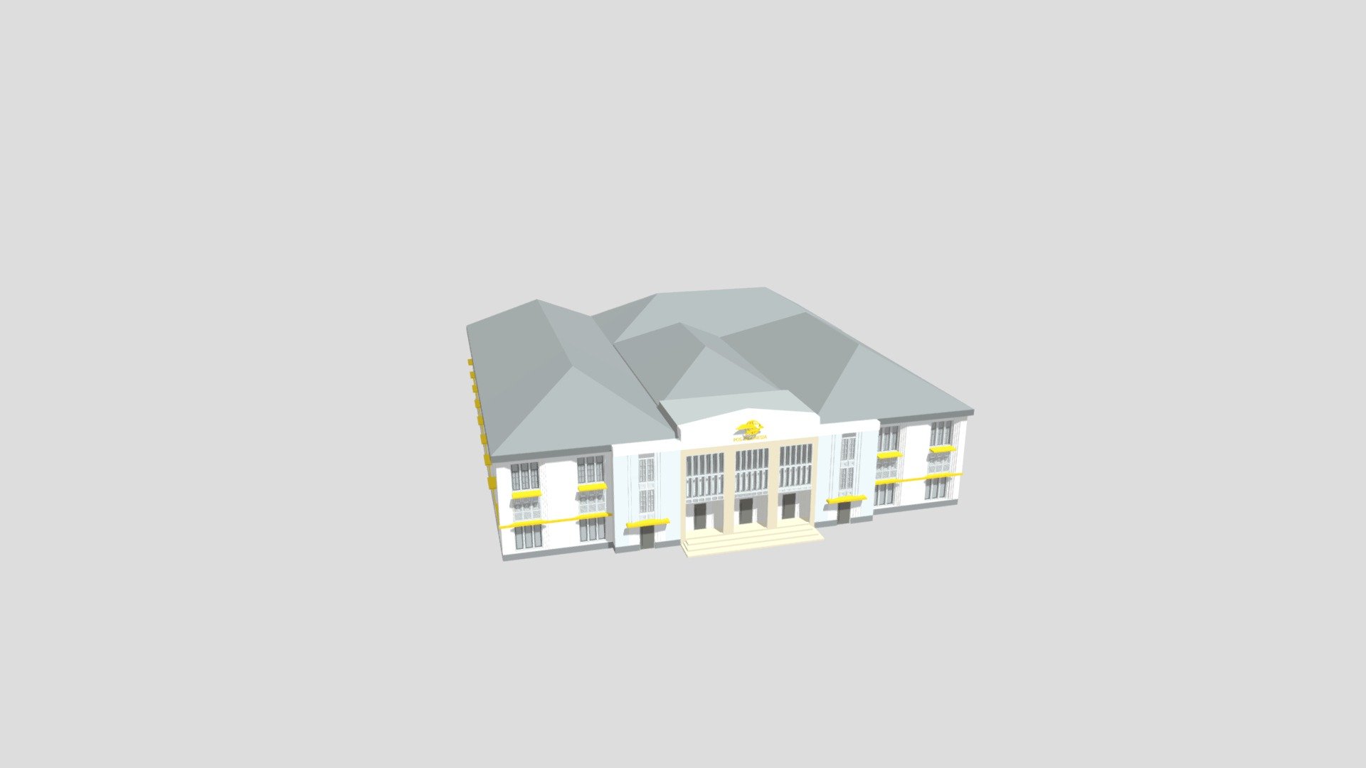POS INDONESIA - Download Free 3D model by dyenakondang [d829756 ...