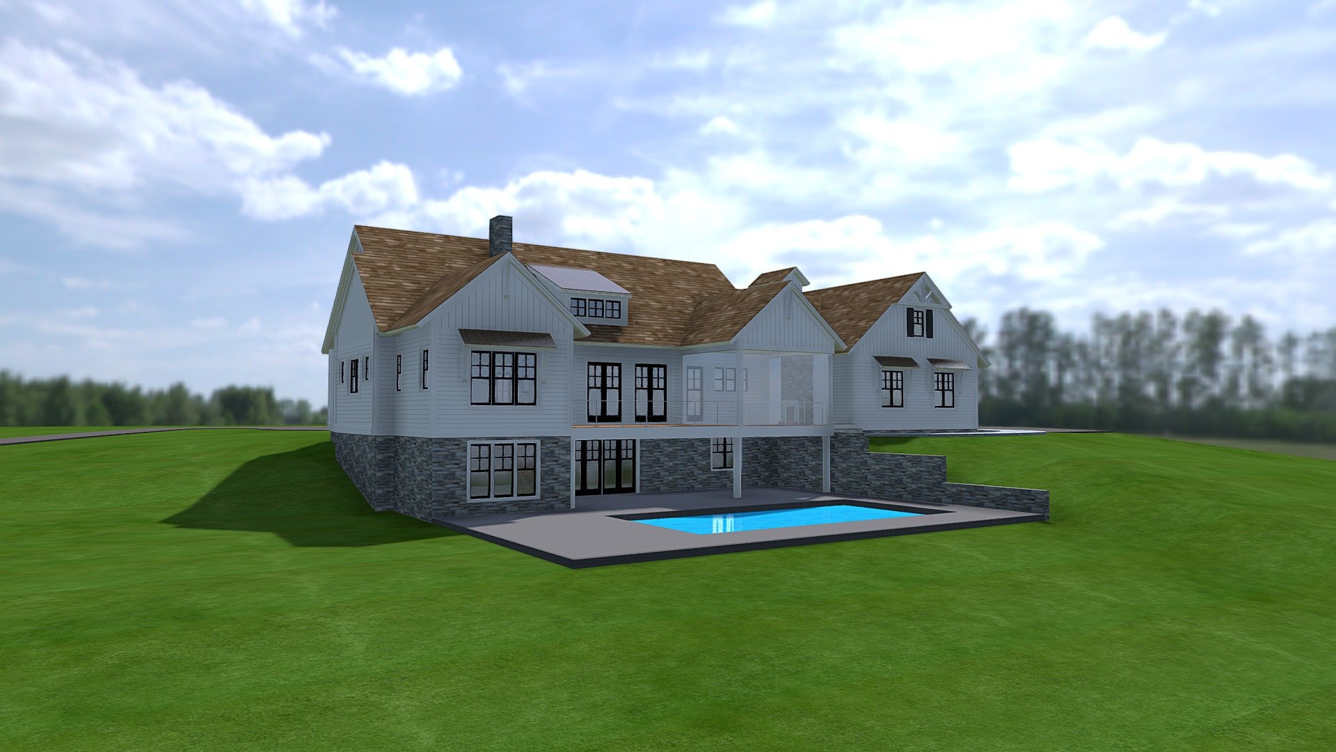 Cummings - 360 spin model of 3D house - 3D model by Render3DQuick ...
