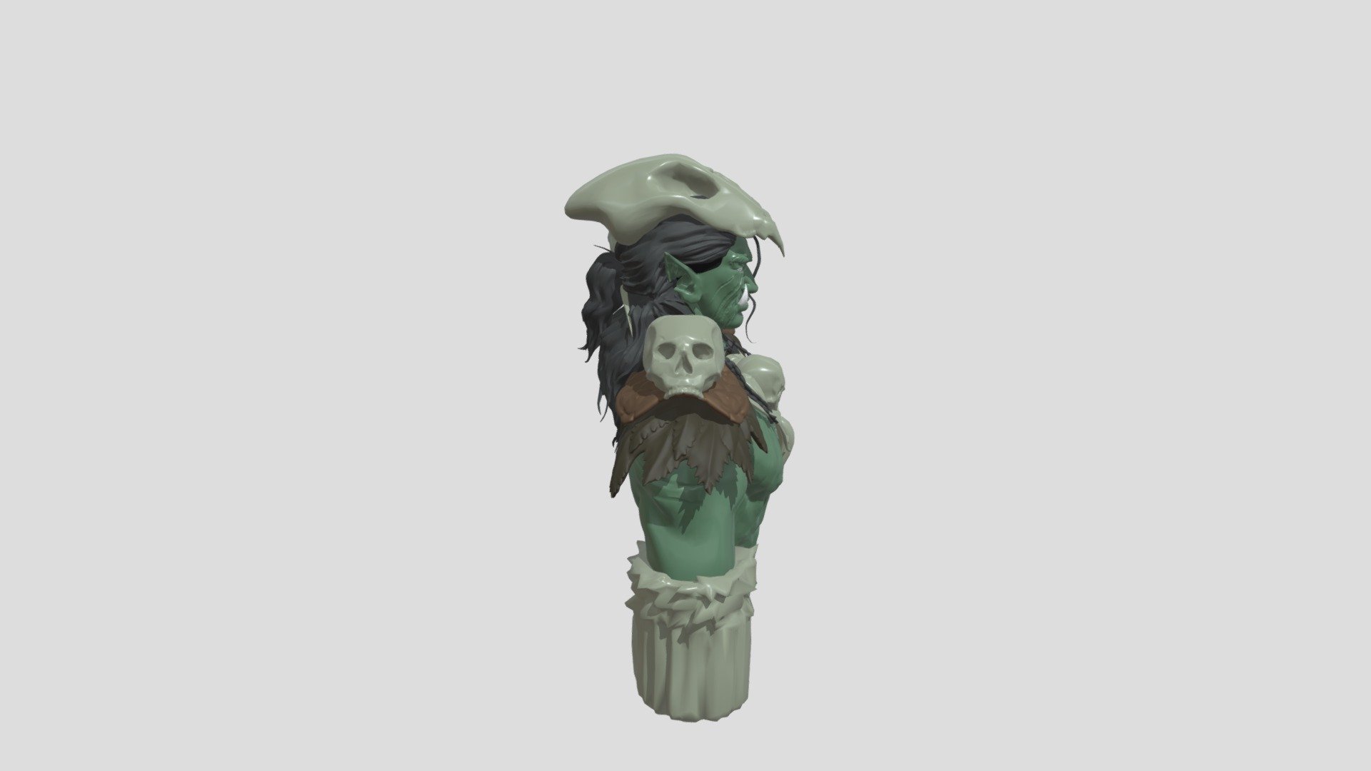 Allysha M. G. - Buto Ijo- UTS 3D Sculpting - 3D model by ashahehe ...
