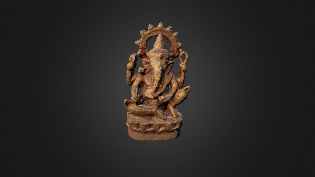 Ganesha - 3D model by MiddleburyDLA [d82b862] - Sketchfab