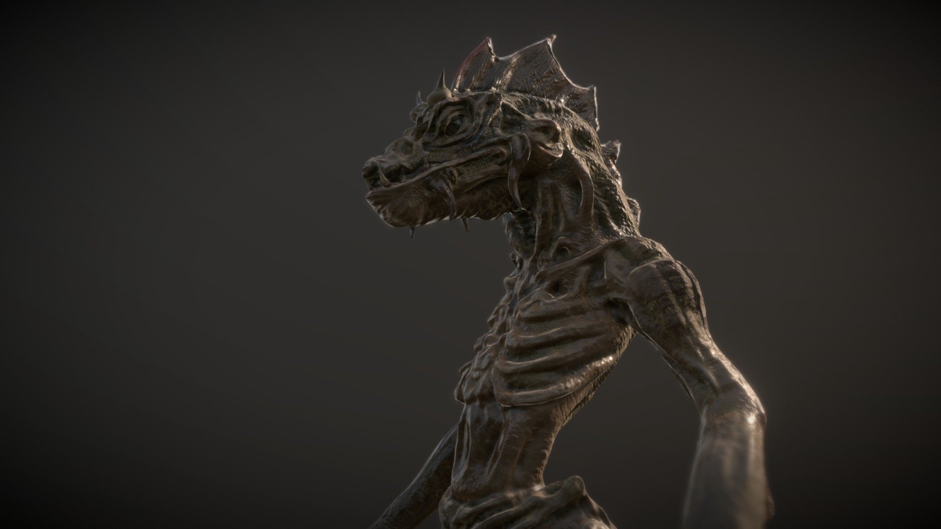 Monster model - Download Free 3D model by nhổ tóc (@nhortok) [d82dfe7 ...