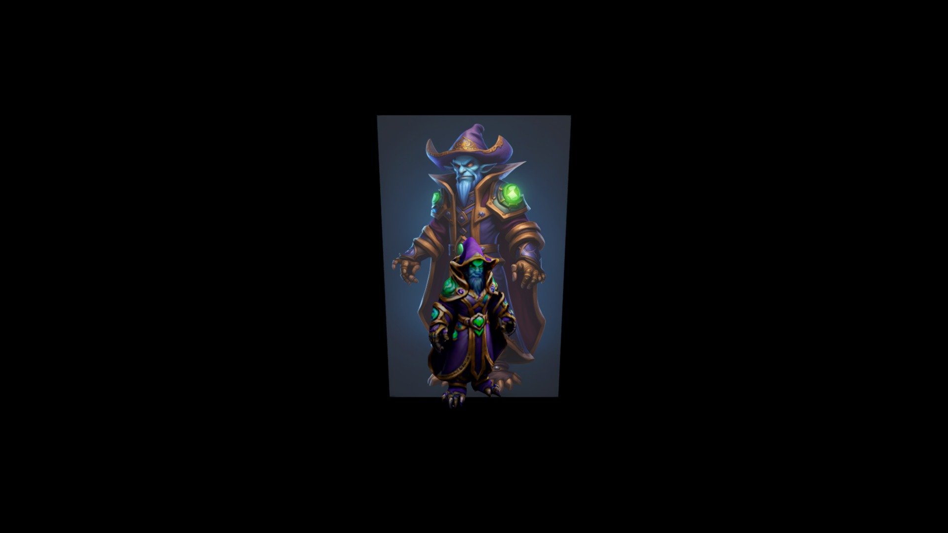 a character from the game world of warcraft - Download Free 3D model by ...