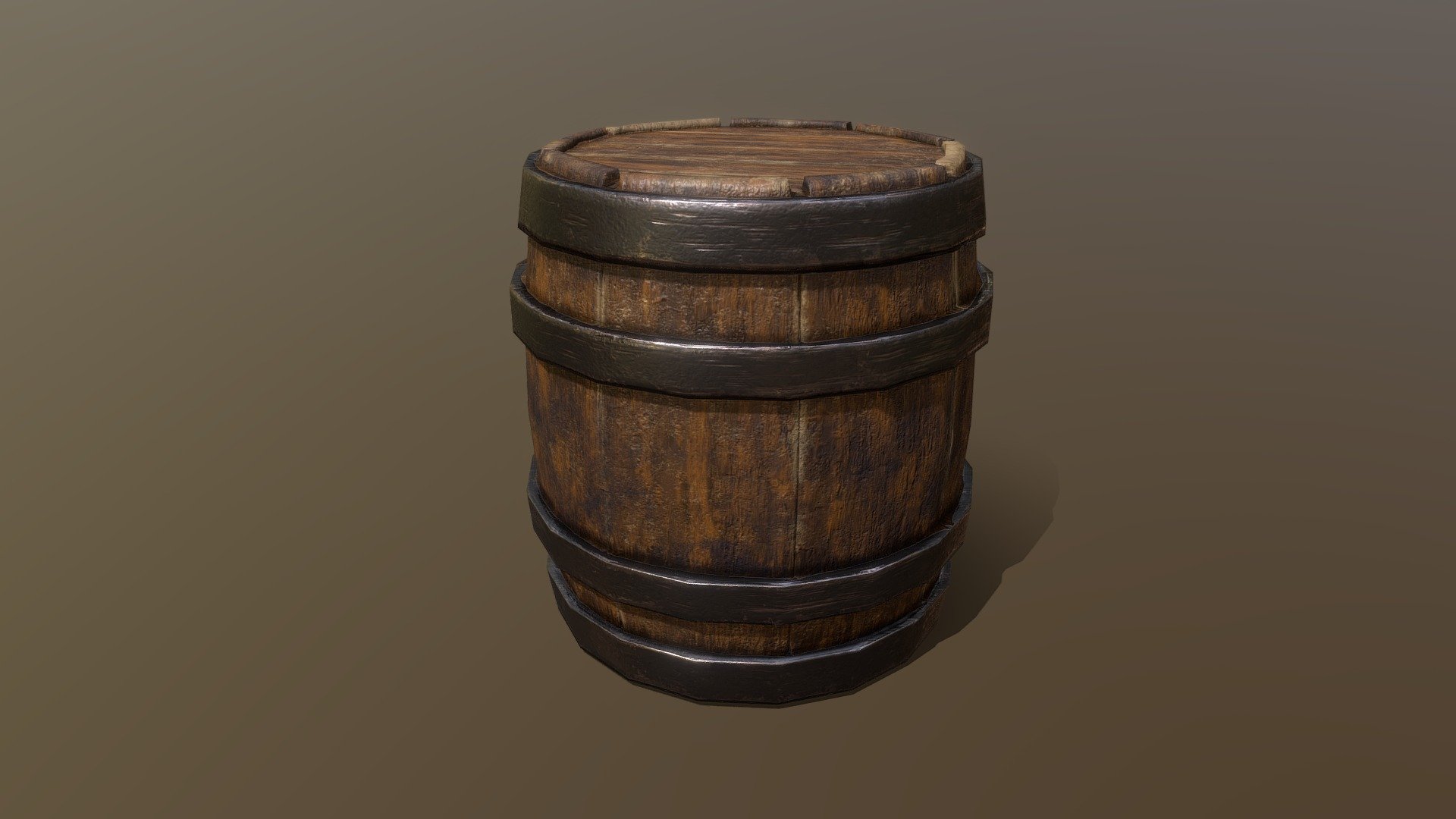Barrel - 3D model by galeevangelista [d830606] - Sketchfab