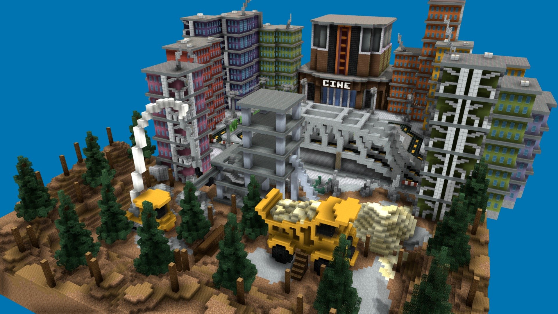 Urbanization Lobby - Block Artistry - 3D model by Jozeeh [d83275f ...