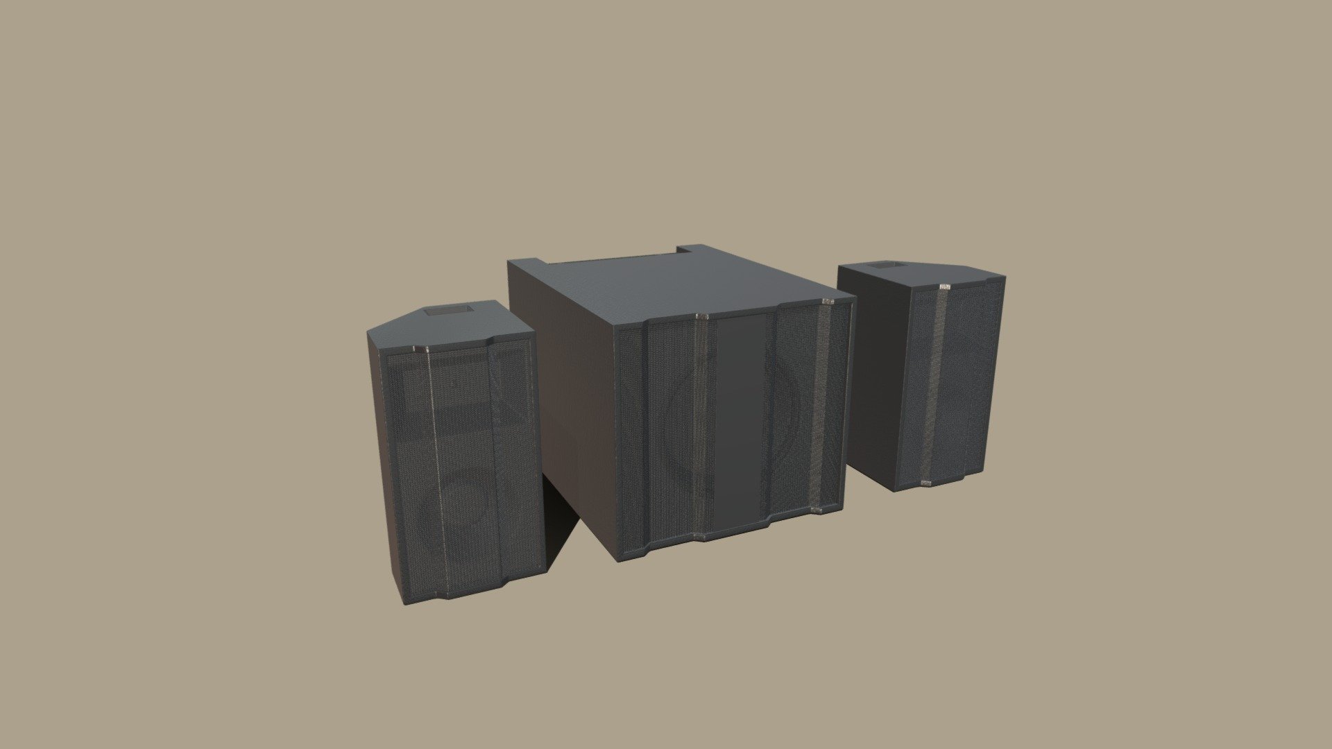 sound box - Download Free 3D model by htut_hutt [d837982] - Sketchfab