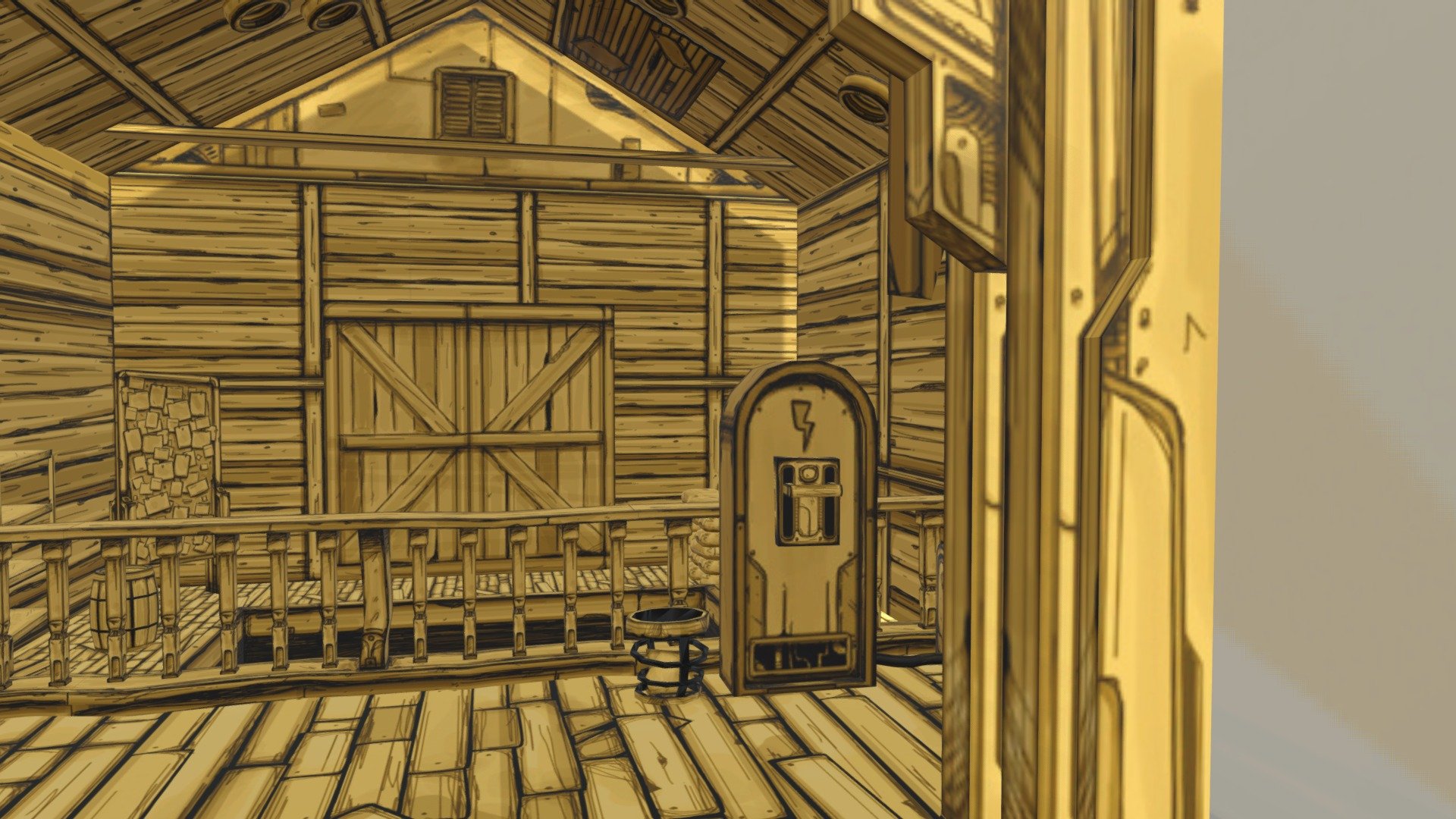 BATIM Chapter 1 Ink Machine Room - Download Free 3D model by leoznell10 ...