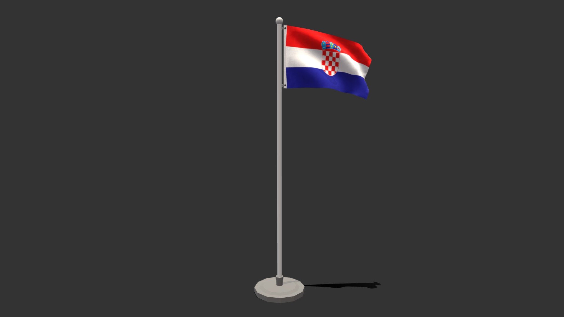 Seamless Animated Croatia Flag - Buy Royalty Free 3D model by chroma3d ...