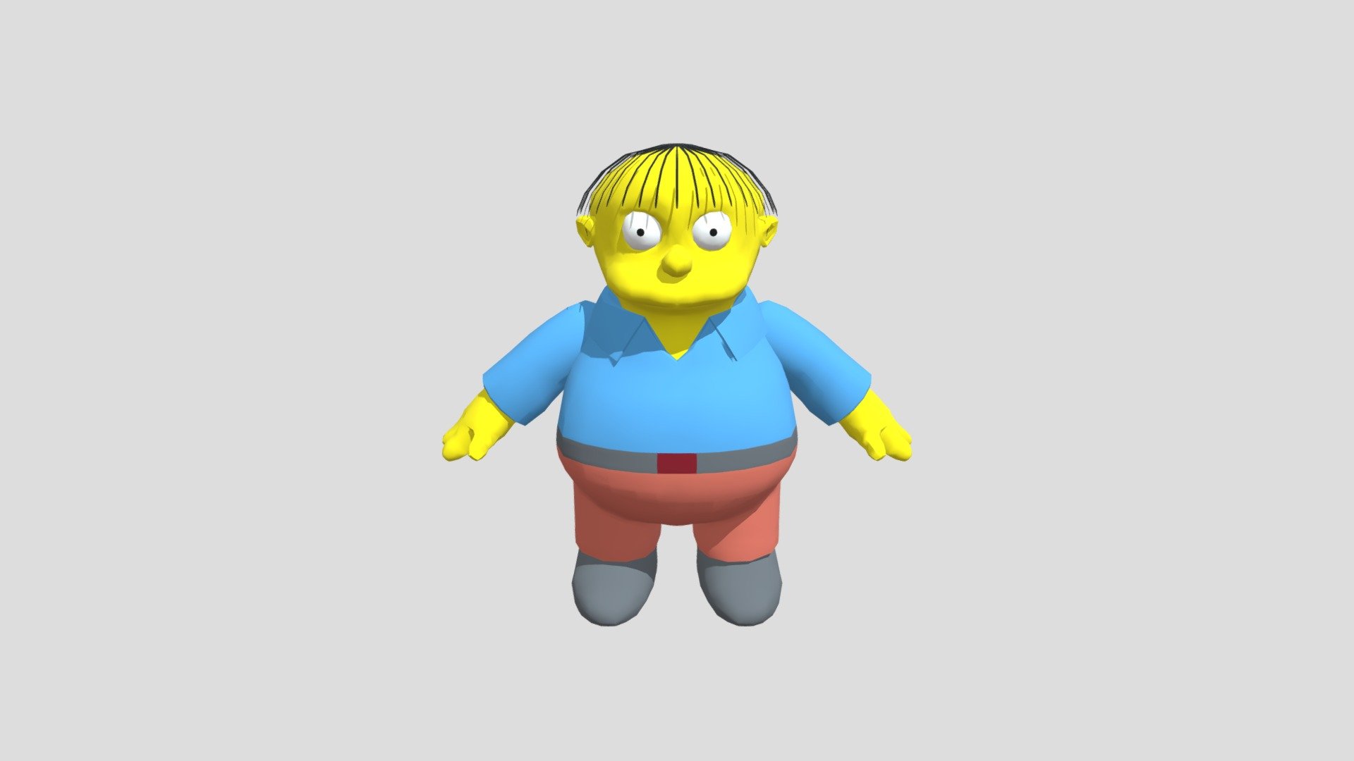 PlayStation 3 - The Simpsons Game - Ralph Wiggum - Download Free 3D ...