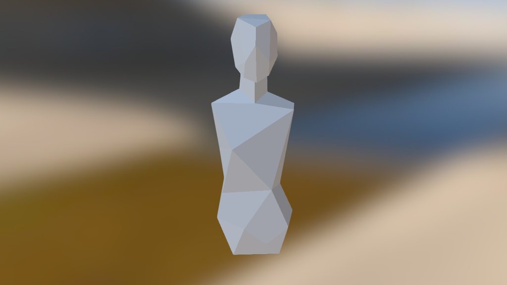 Low Poly Torso Revised - 3D model by cnlmannequins [d83be02] - Sketchfab