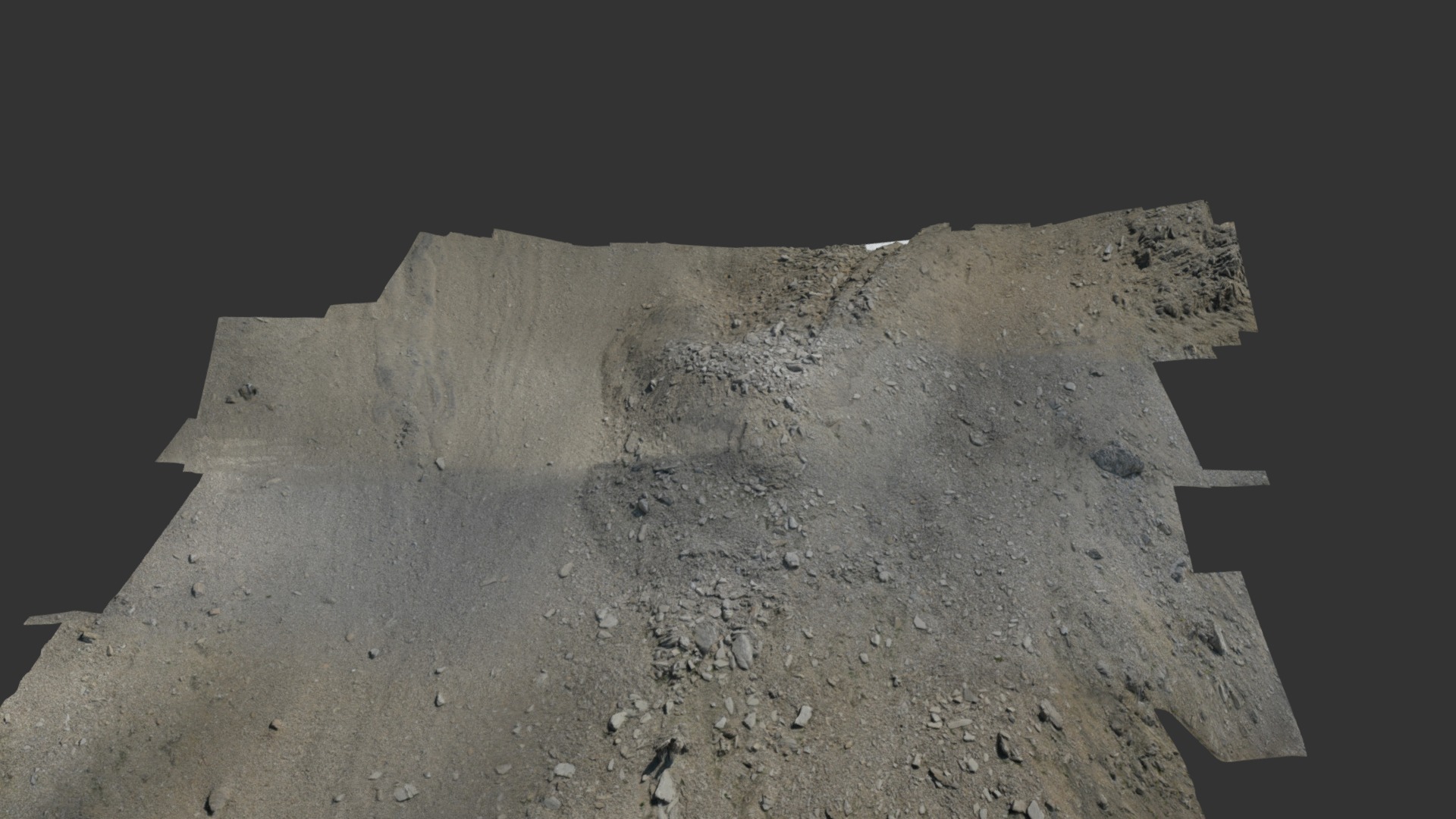 Small rock glacier within a talus slope - 3D model by hannehendrickx ...