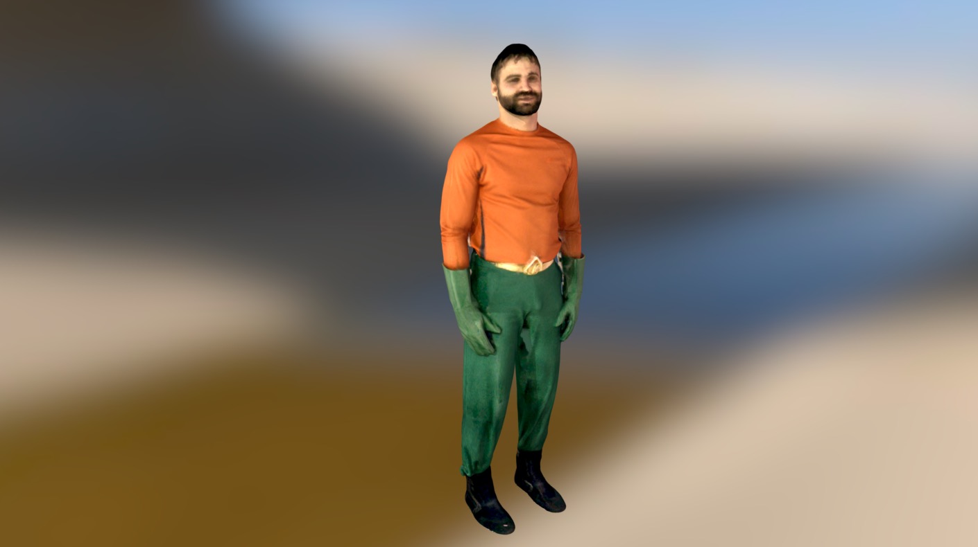 Stephen H (Raw) - 3D model by Werks3D [d83d51e] - Sketchfab