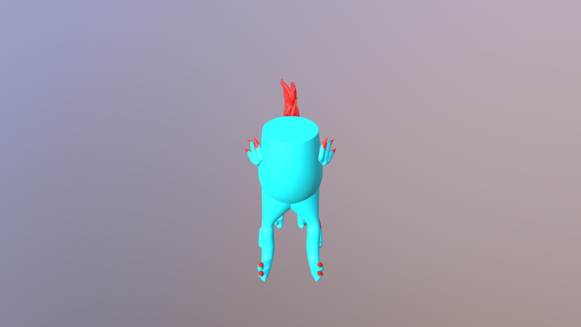 Headless Spiked Hollow wolf - 3D model by devonsparks5 [d83d957 ...