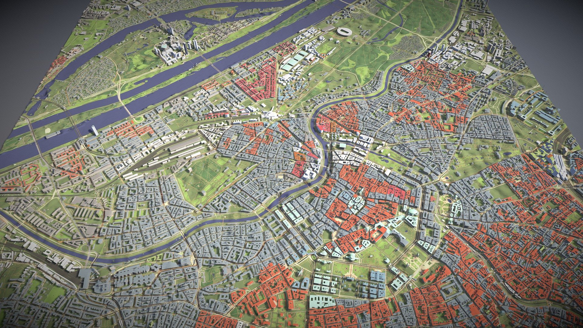 Vienna Austria - city and urban - Buy Royalty Free 3D model by Jinda ...