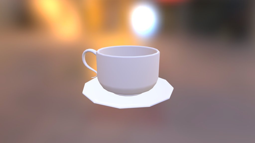 Tea Cup - 3D model by alexhuynh7 [d840386] - Sketchfab