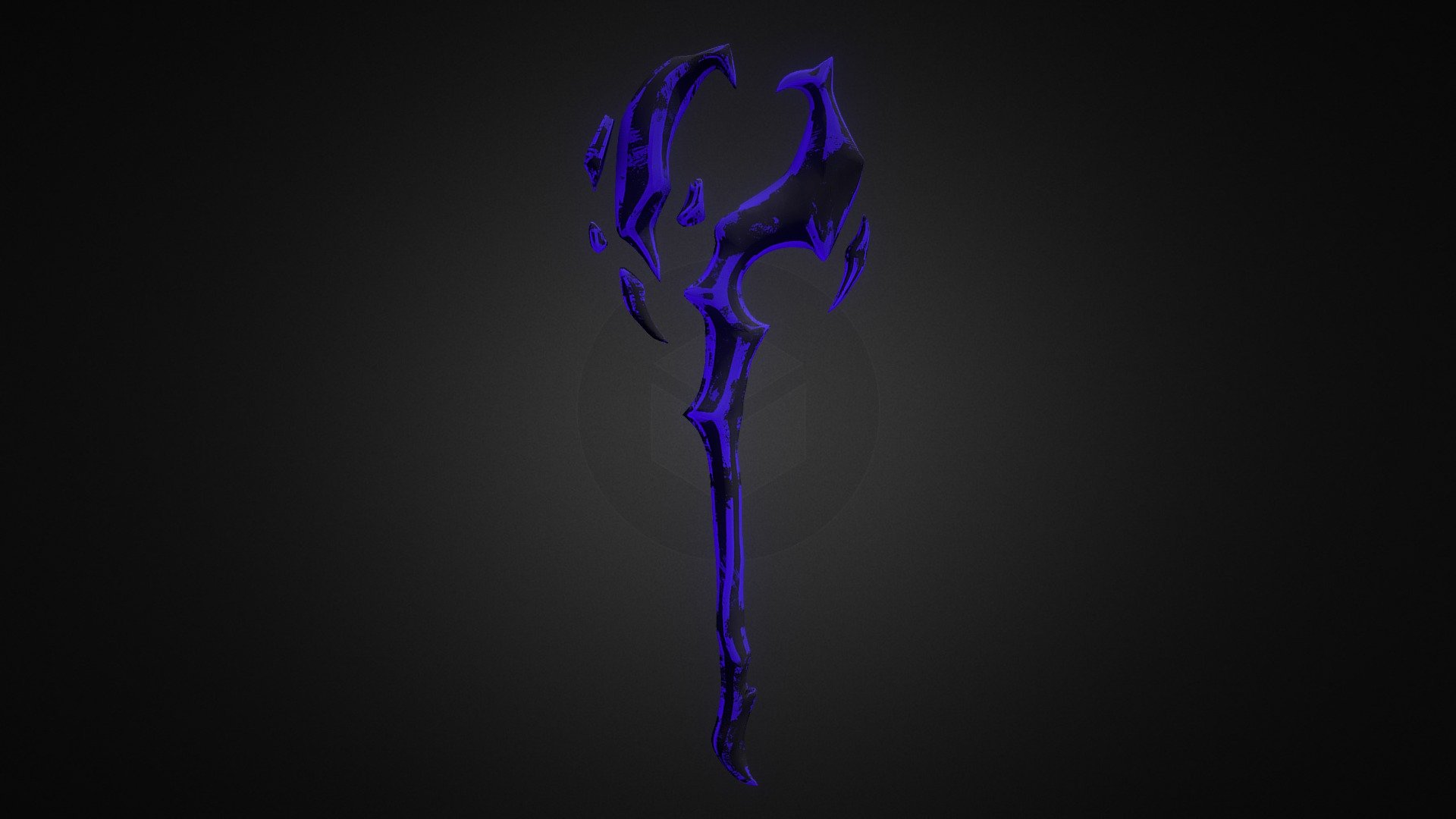 Wizard Staff painted version - Download Free 3D model by Georgy ...