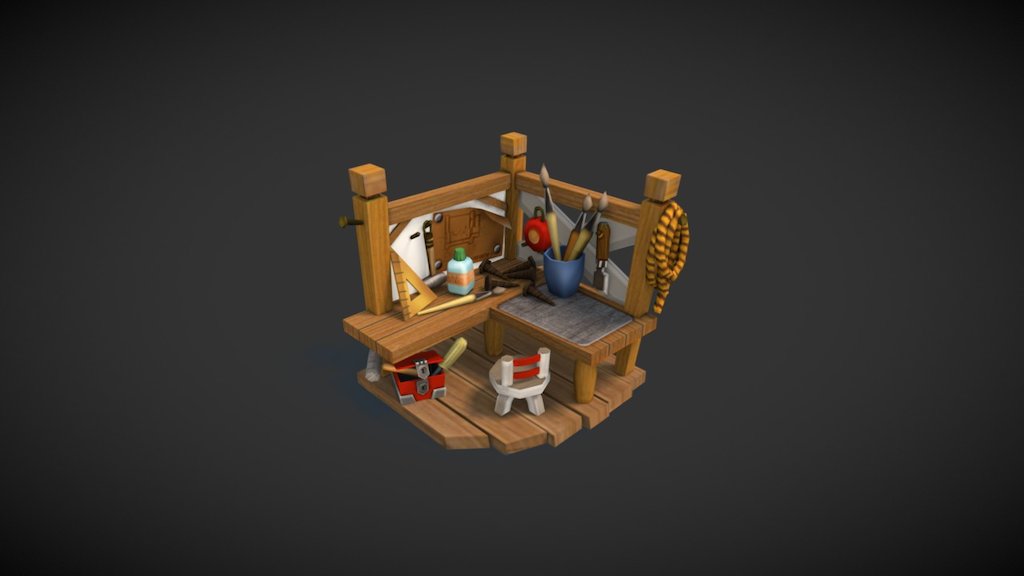 Workshop - 3D model by Serhii (@lokitemplar) [d841791] - Sketchfab