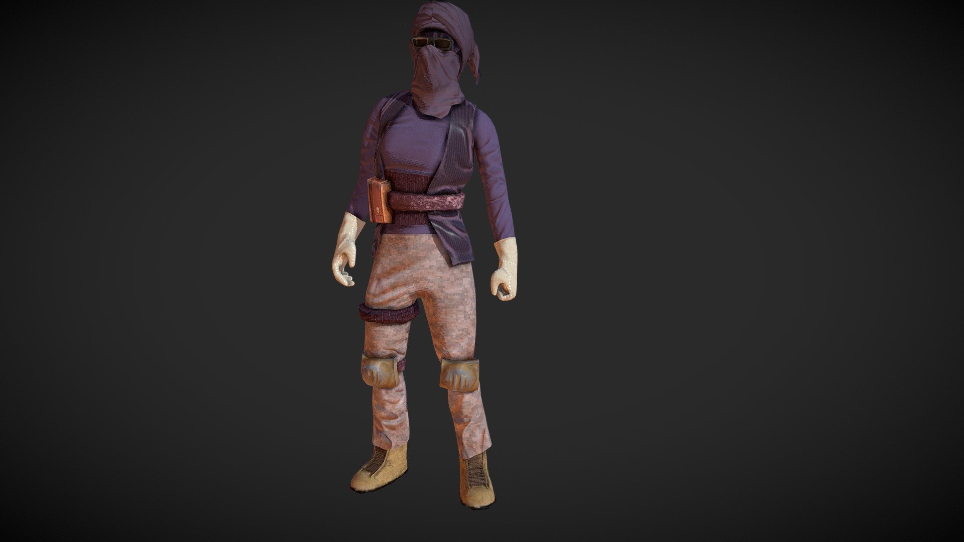 Angela - 3D model by knnambu [d8420f0] - Sketchfab