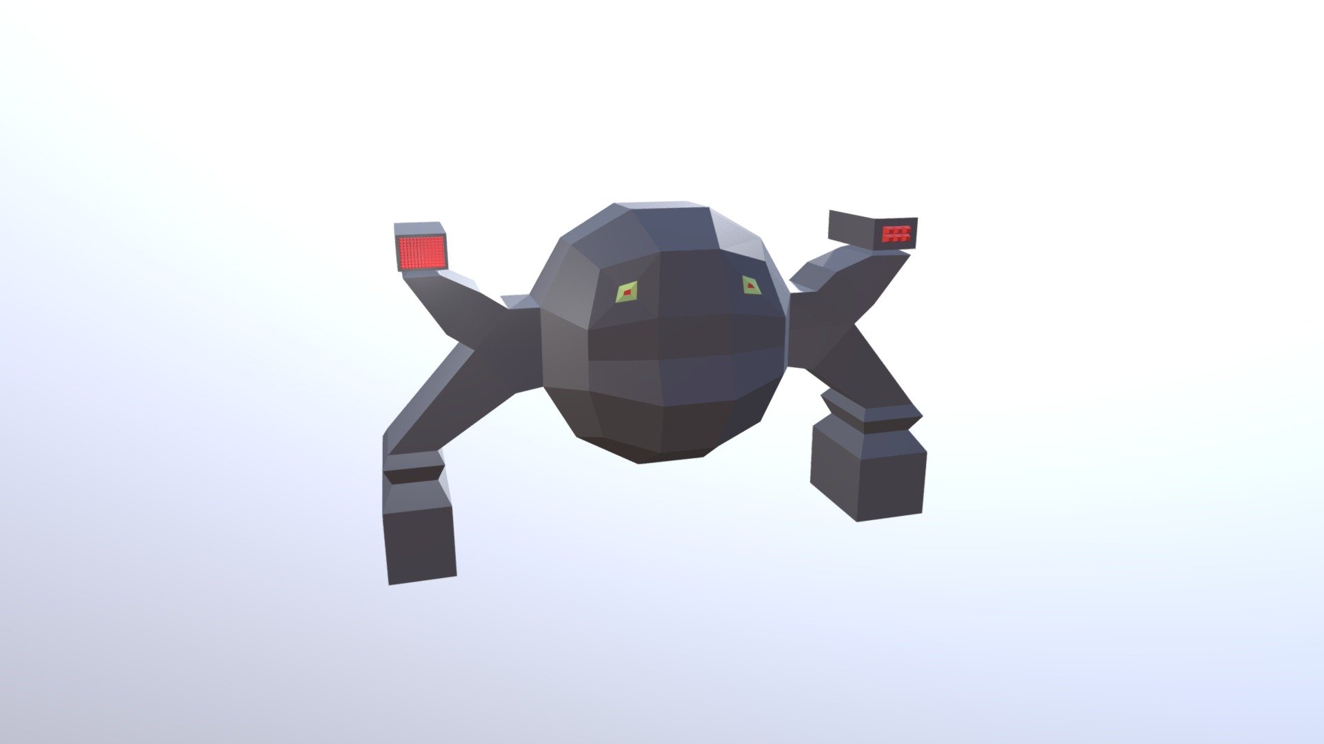 rocket Robot - 3D model by keltdurr9529 [d844190] - Sketchfab