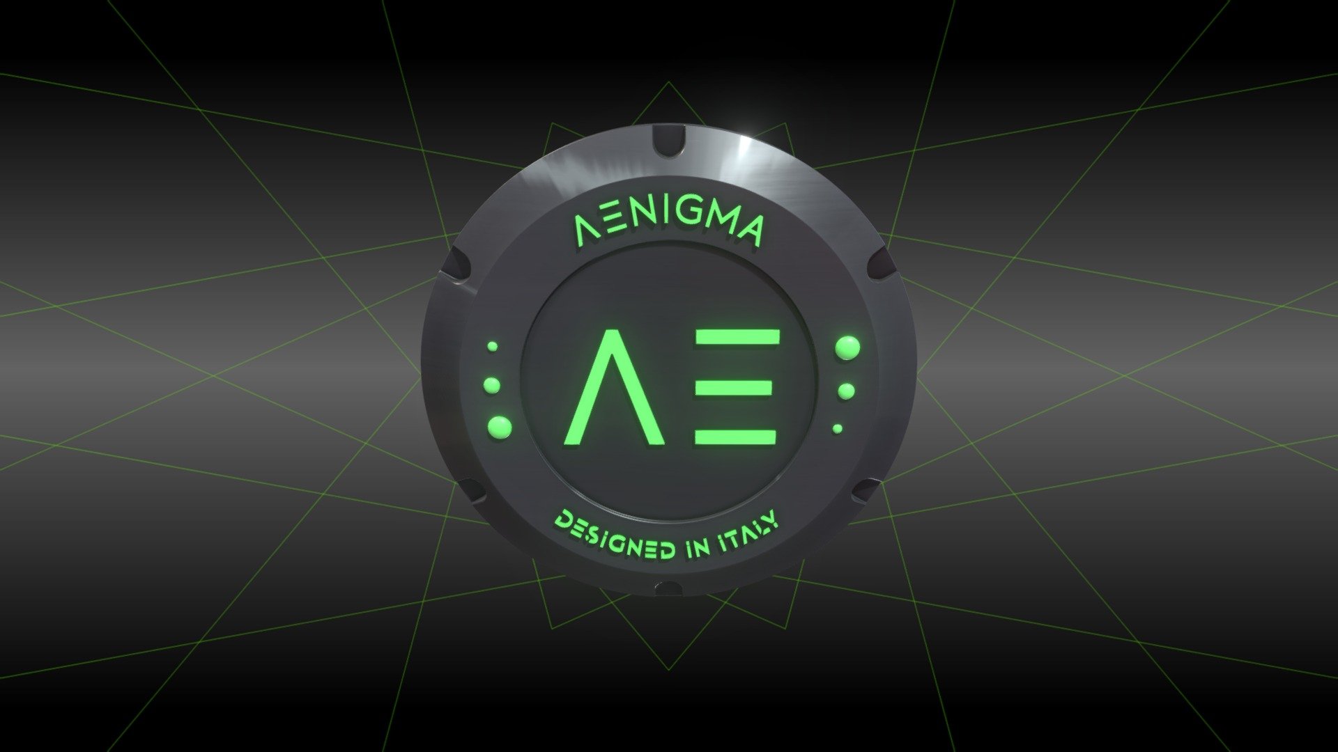 AENIGMA Token - 3D model by aenigma.world [d844afe] - Sketchfab