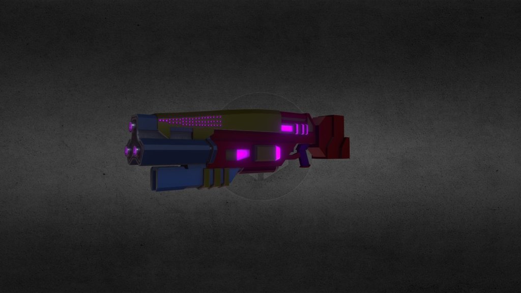 Toy Borderlands 2 Gun - 3D model by DeadlyWizard [d8458eb] - Sketchfab