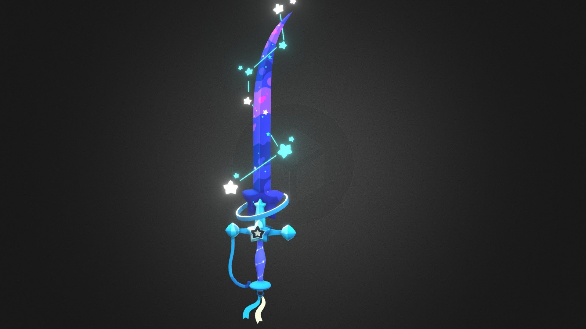 Stars sword - 3D model by Clément Fromentin (@Majest) [d845e9f] - Sketchfab
