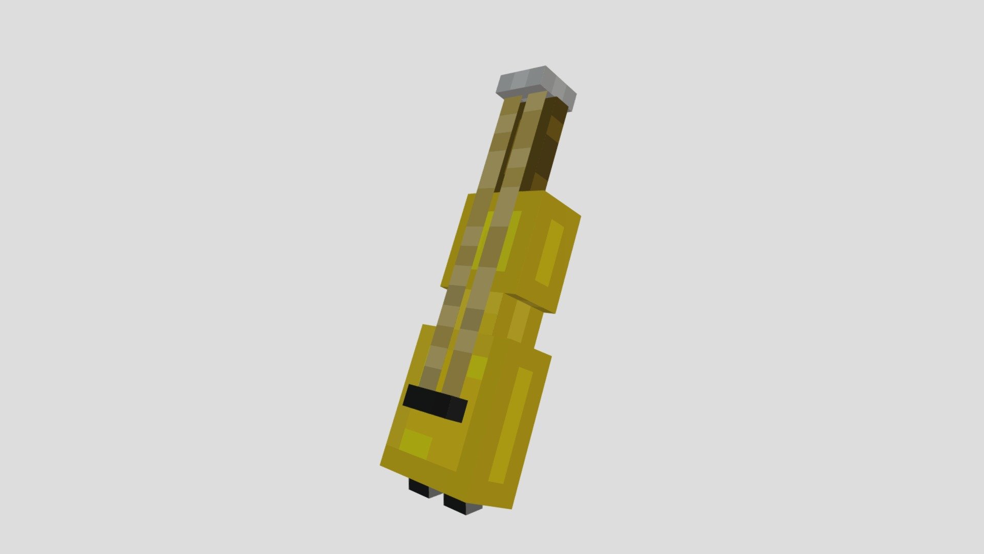 Guitar [minecraft] - Download Free 3D model by Low-poly Blast ...