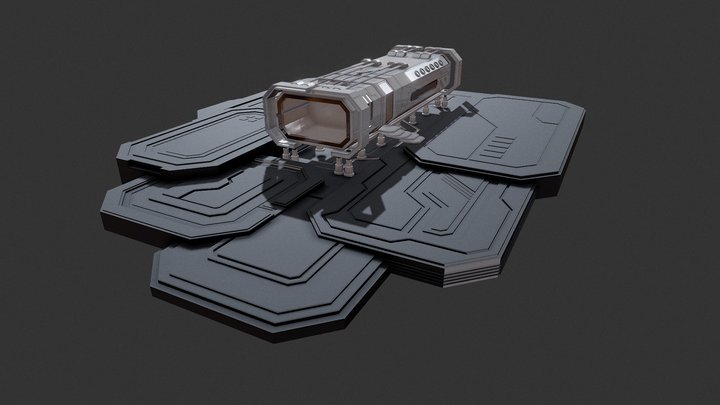 Spaceport 3D models - Sketchfab