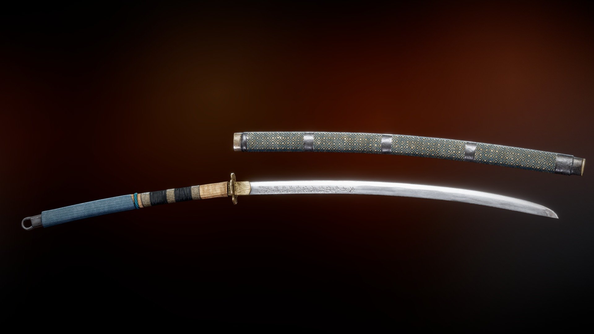 Ssangsudo Korean Greatsword - Buy Royalty Free 3D model by Juani Forn ...