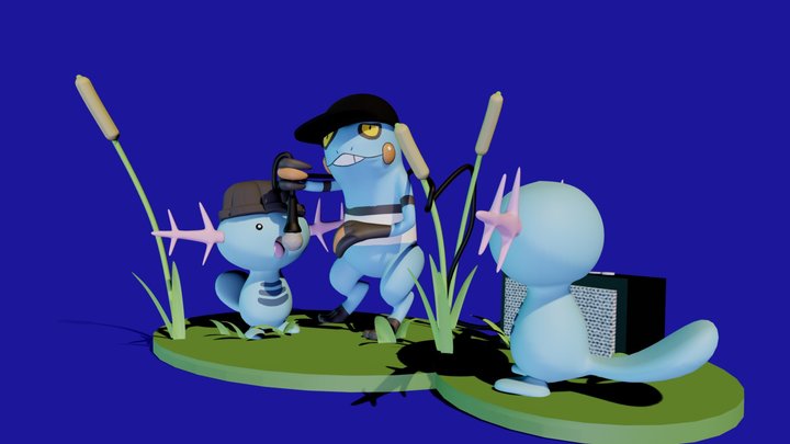 Wooper 3D models - Sketchfab
