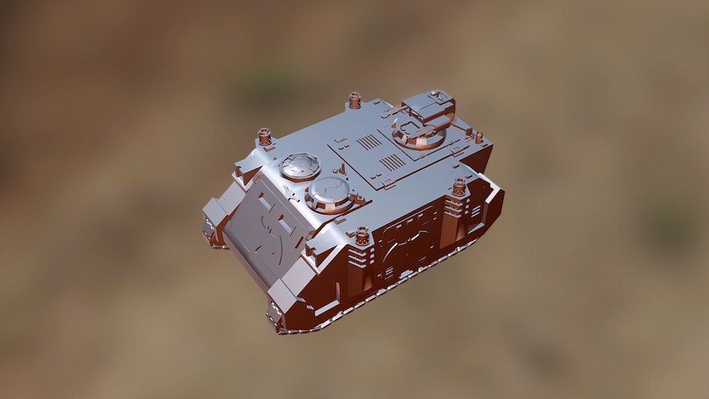 004 40K Rhino Tank - 3D model by tearpisces [d848811] - Sketchfab