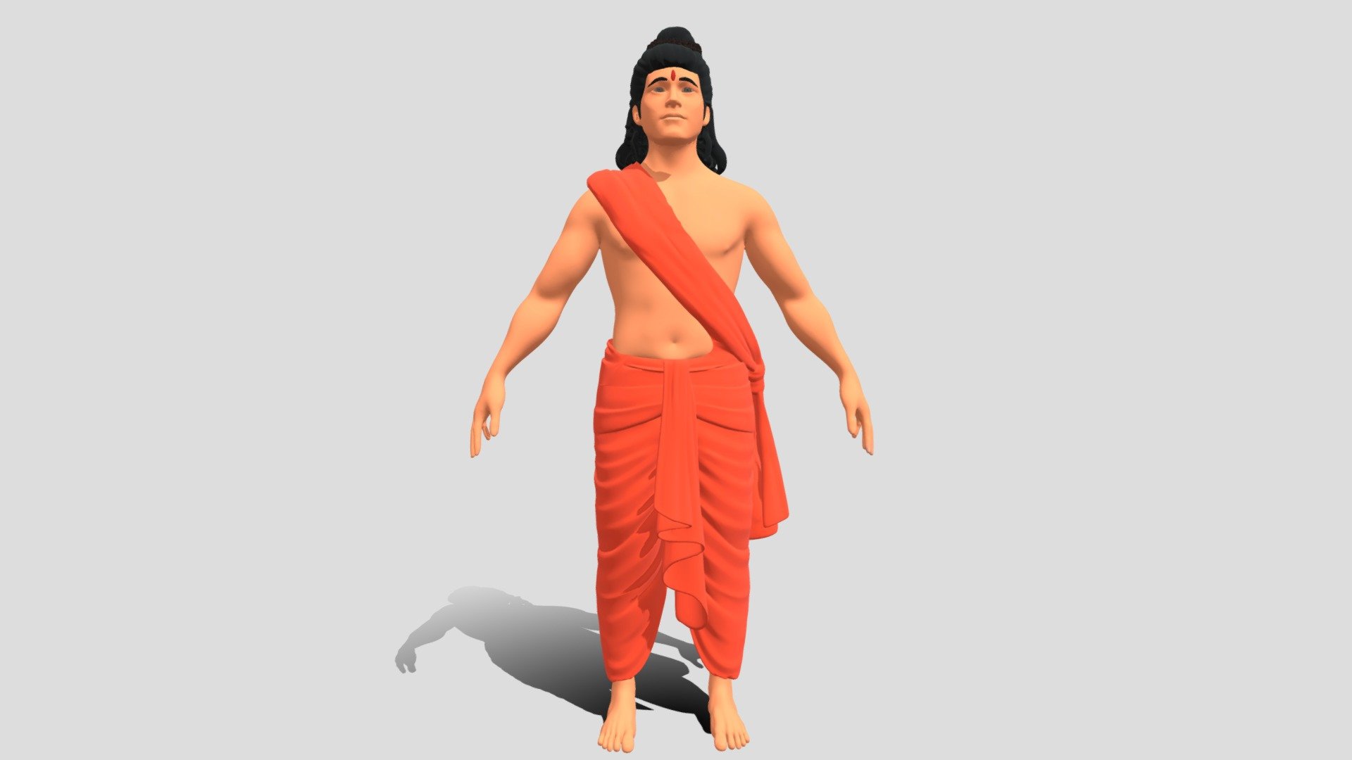 Ram ji 3d model - 3D model by yashjare12 [d84898a] - Sketchfab