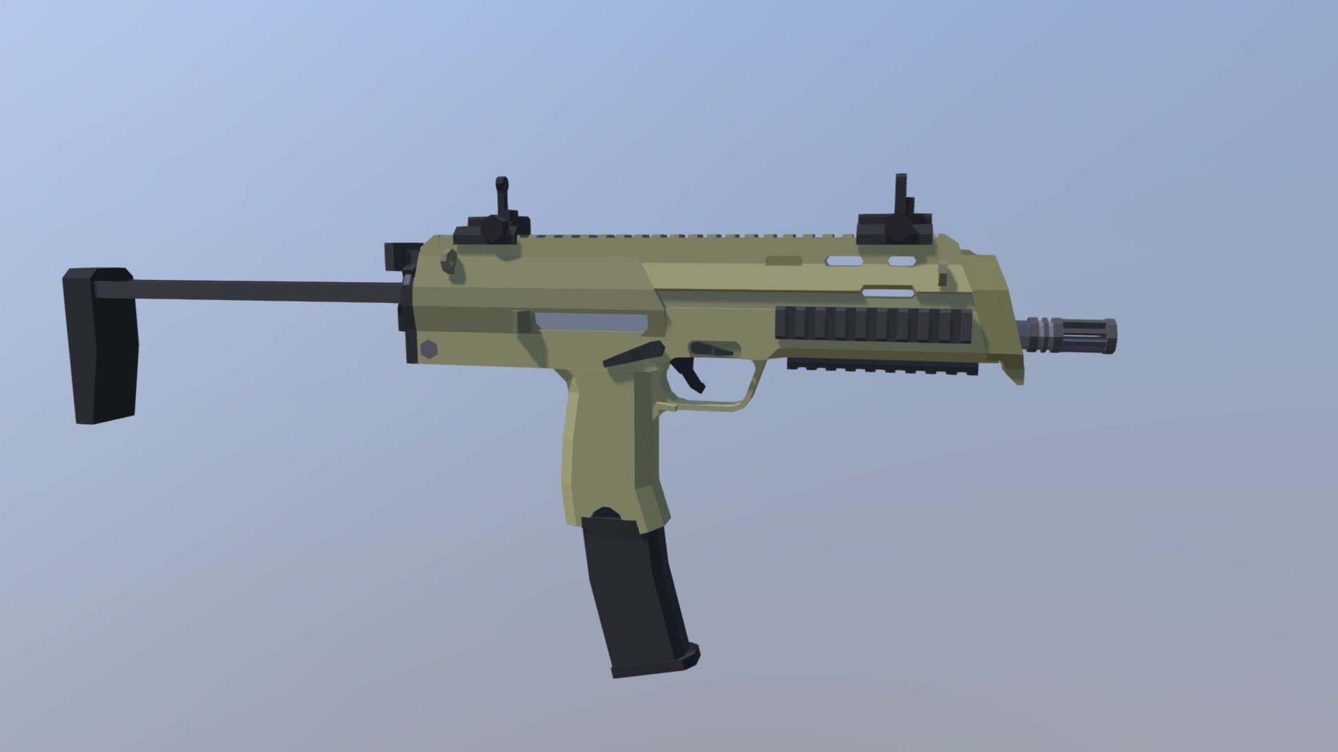 MP7A2 - 3D model by lt.tse (@lttse) [d8489ee] - Sketchfab