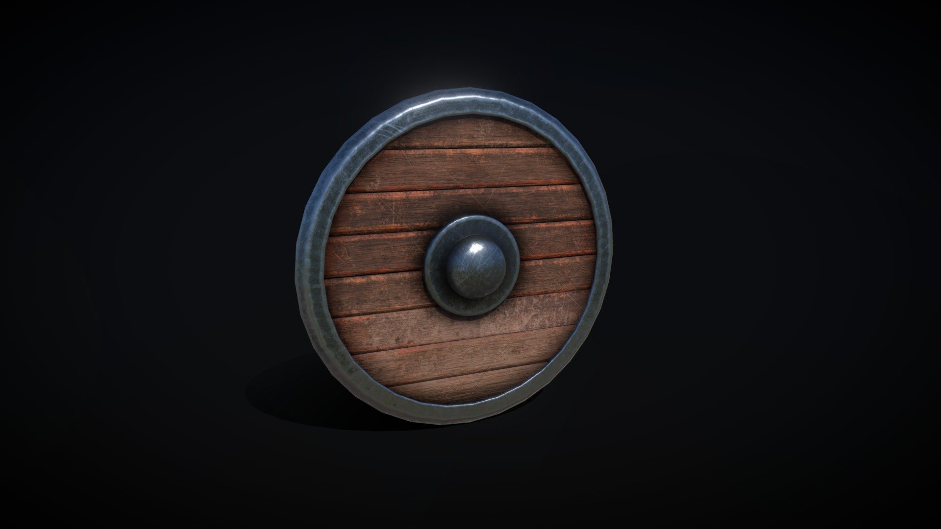 Worn Round Shield - Download Free 3D model by iedalton [d848db7 ...