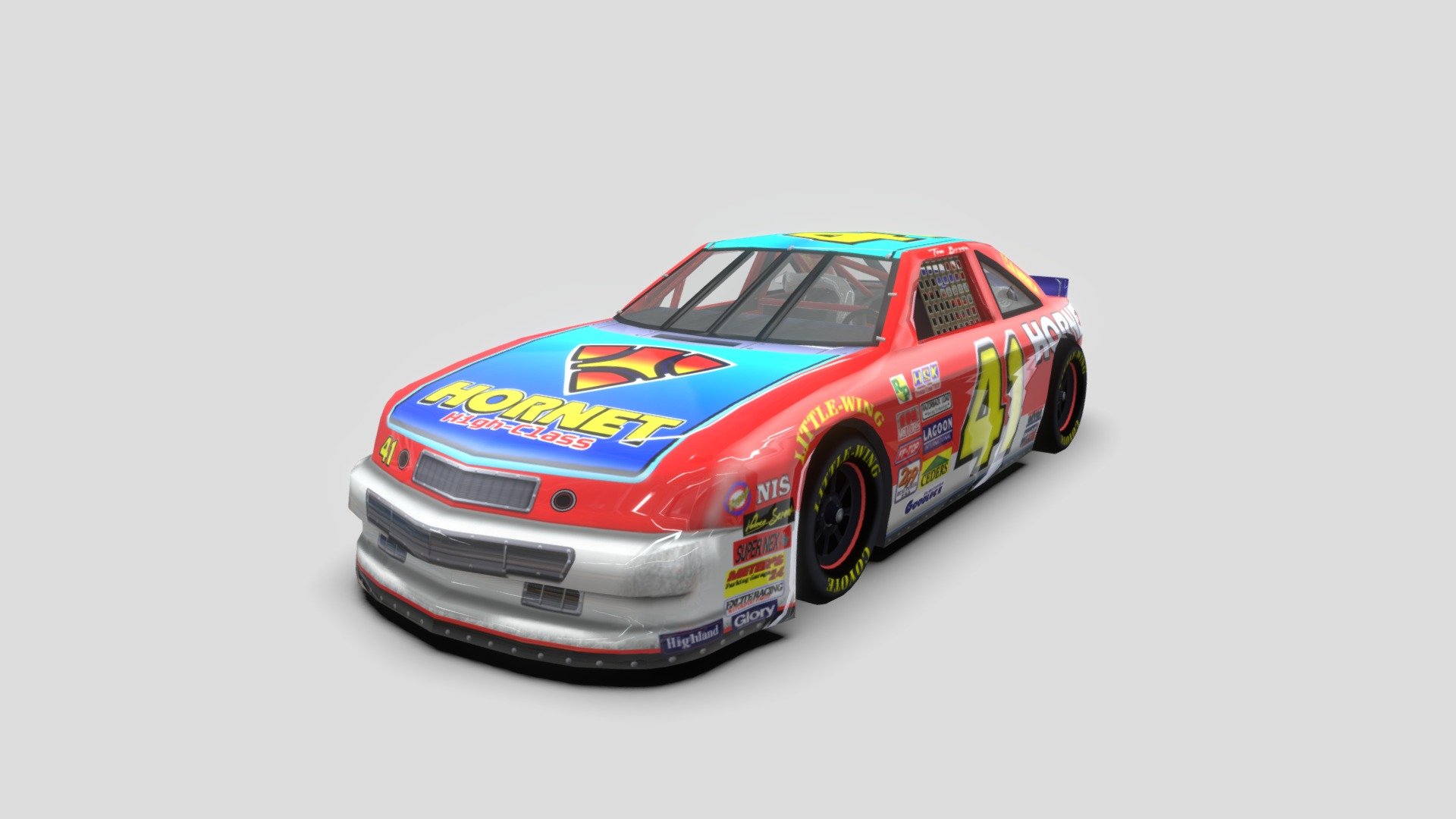 Hornet Classic from Daytona USA 2 - 3D model by 𝘙𝘊 (@B13_RC) [d848f88 ...