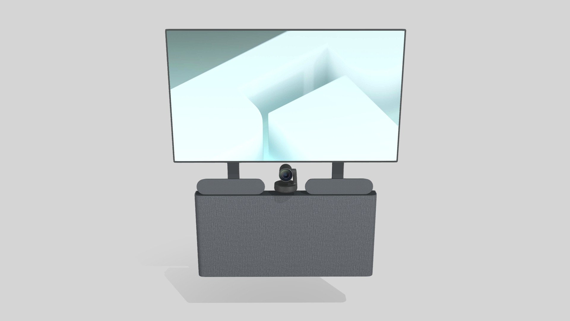 H735 Heckler AV Credenza 4U BG Logitech Rally - Download Free 3D model ...