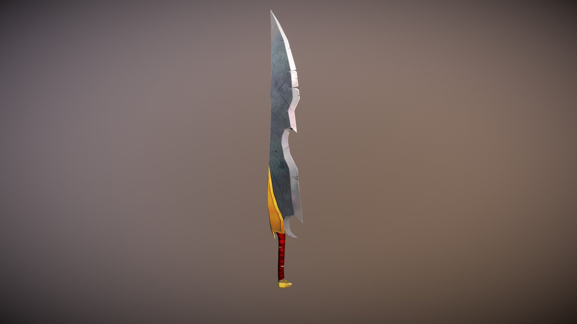 Toonish Greatsword - 3D model by Marco Abbruzzese (@markinho) [d84c538 ...