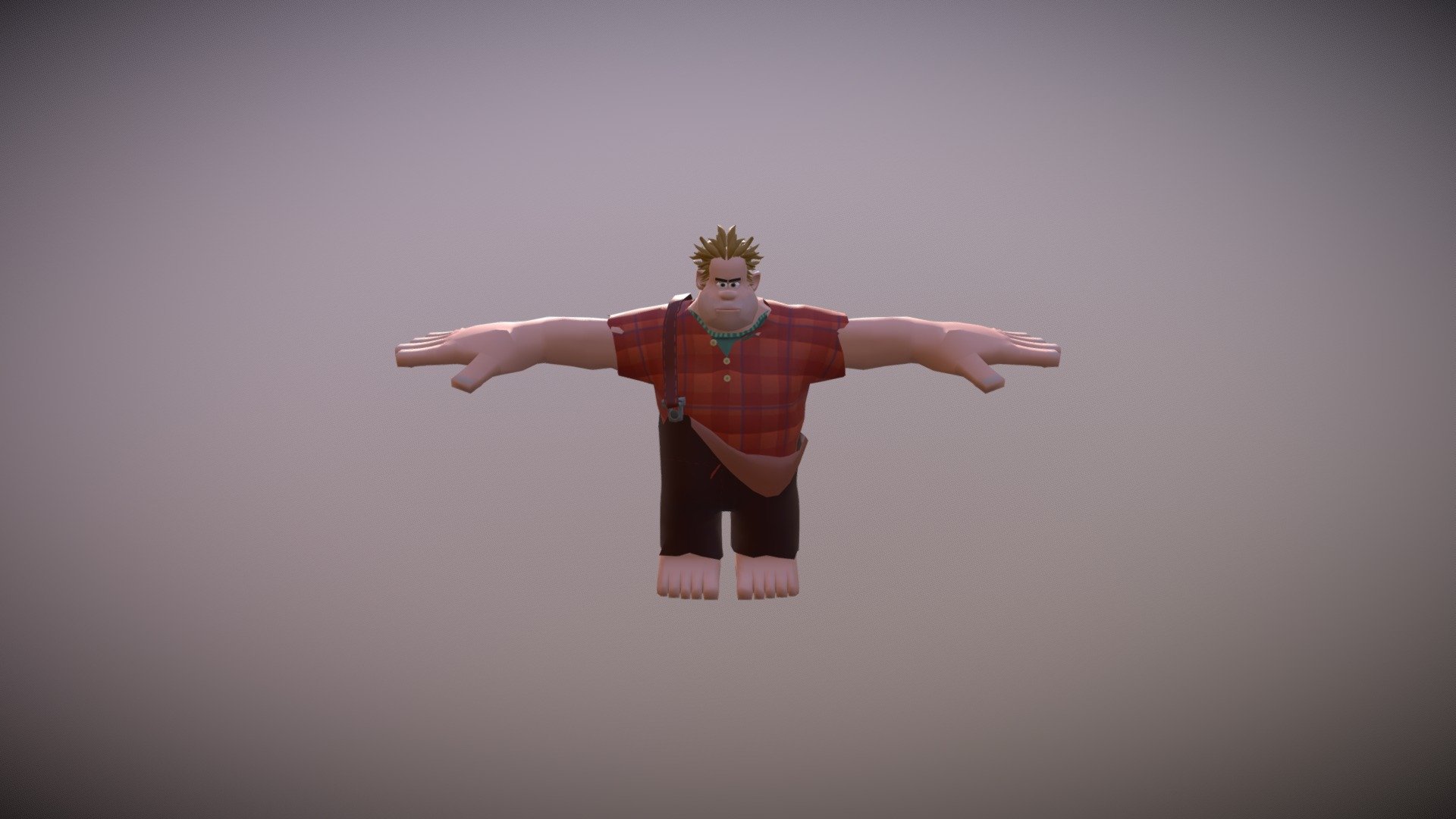 Rompe Ralph - 3D model by Harrii [d84dd77] - Sketchfab