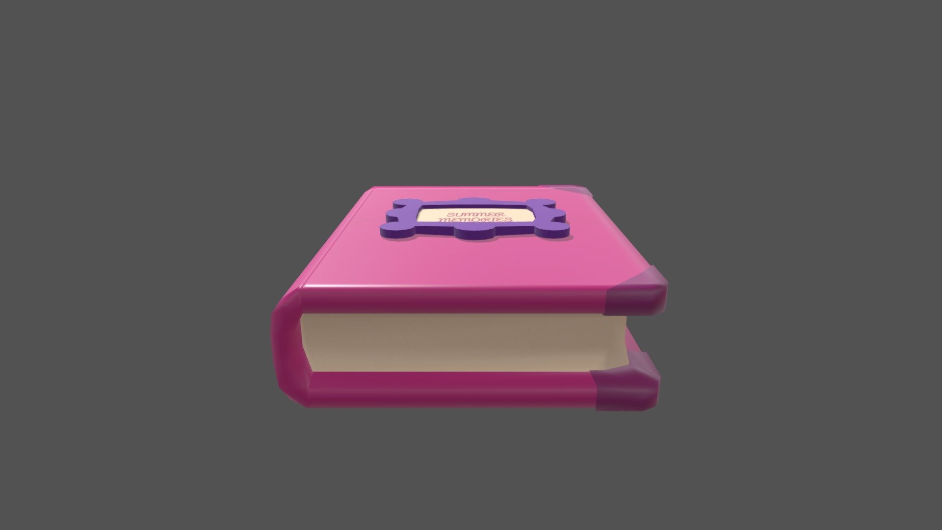 Cartoon Book - Download Free 3D model by Pelin [d84e5a3] - Sketchfab