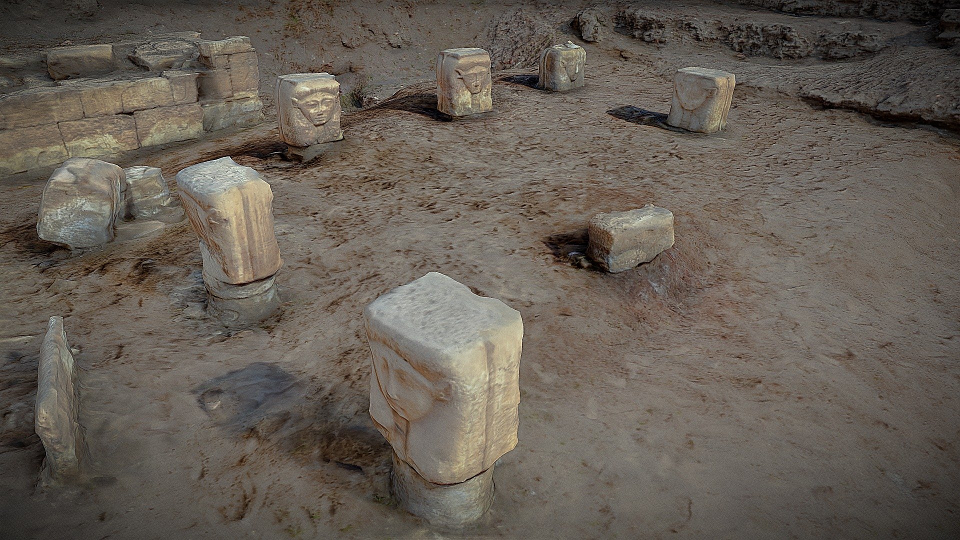 The Hathor Temple (RAG) - 3D model by Ibrahim Mustafa Ibrahim ...