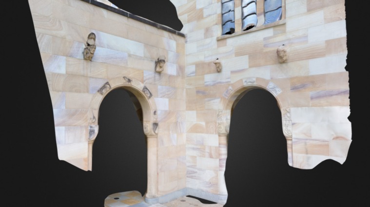 Michie Building Corner UQ - 3D model by Nick Wiggins (@nick_wiggins ...