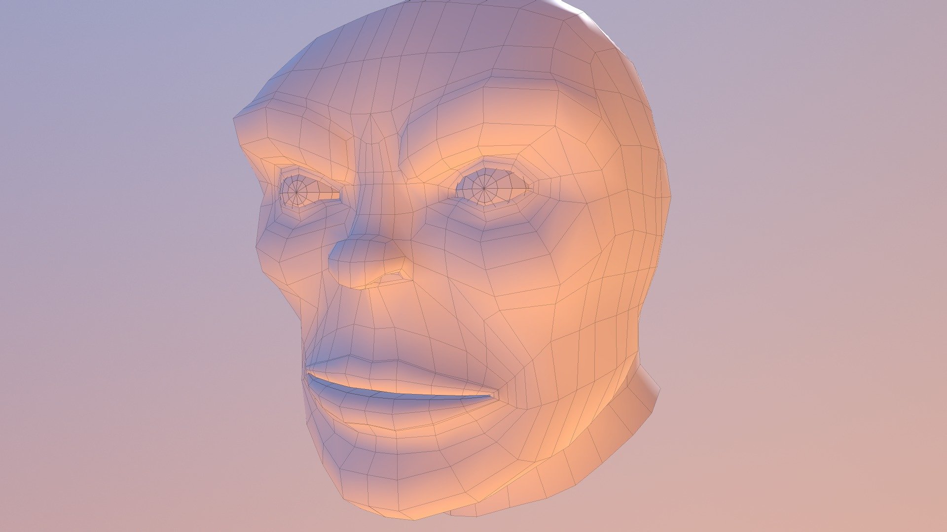 Face Model - Download Free 3D model by Kailash H Kanojia ...